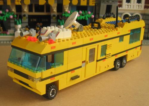 Yellow Motorhome