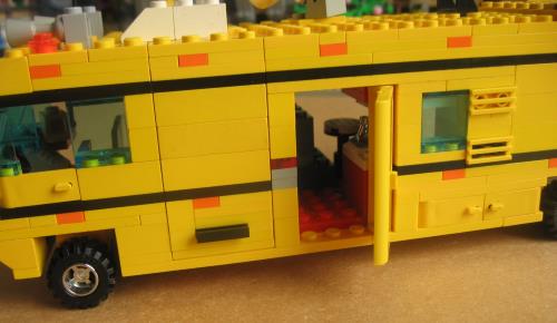 Yellow Motorhome